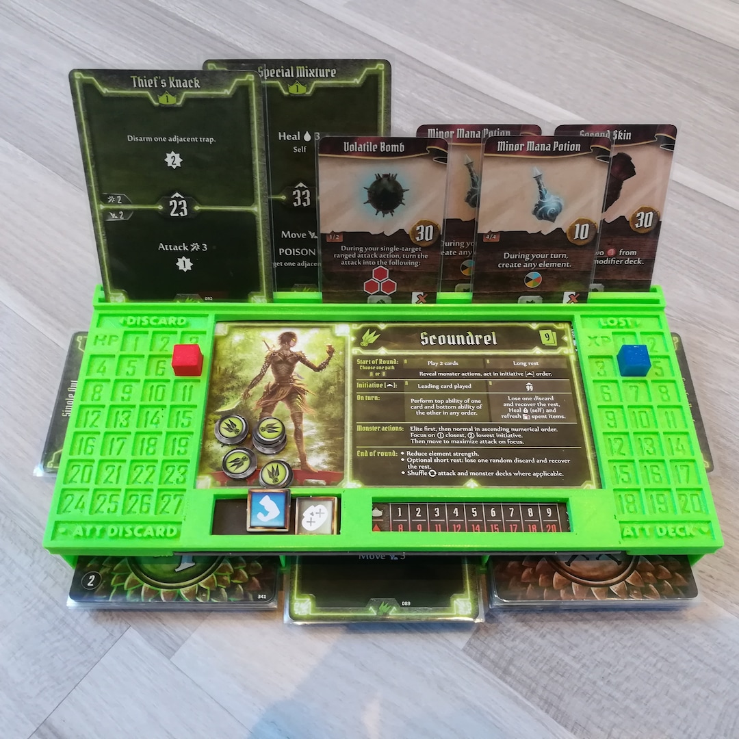 Gloomhaven Character Dashboard & Storage - Etsy