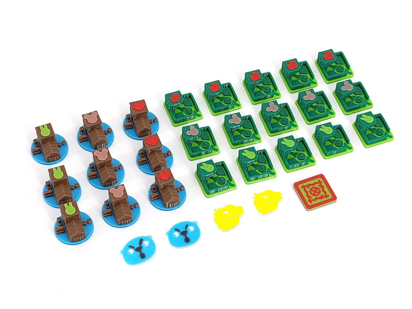 Root 3D Tokens 144 Pieces | Etsy