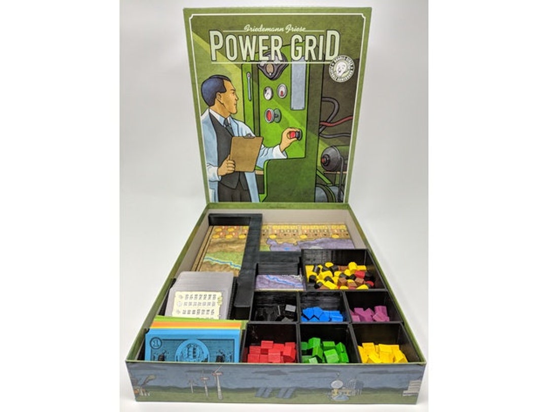 Power Grid Board Game Insert - Etsy