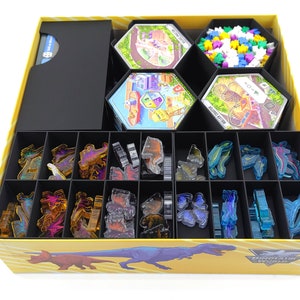 Dinosaur World Board Game Insert - Etsy