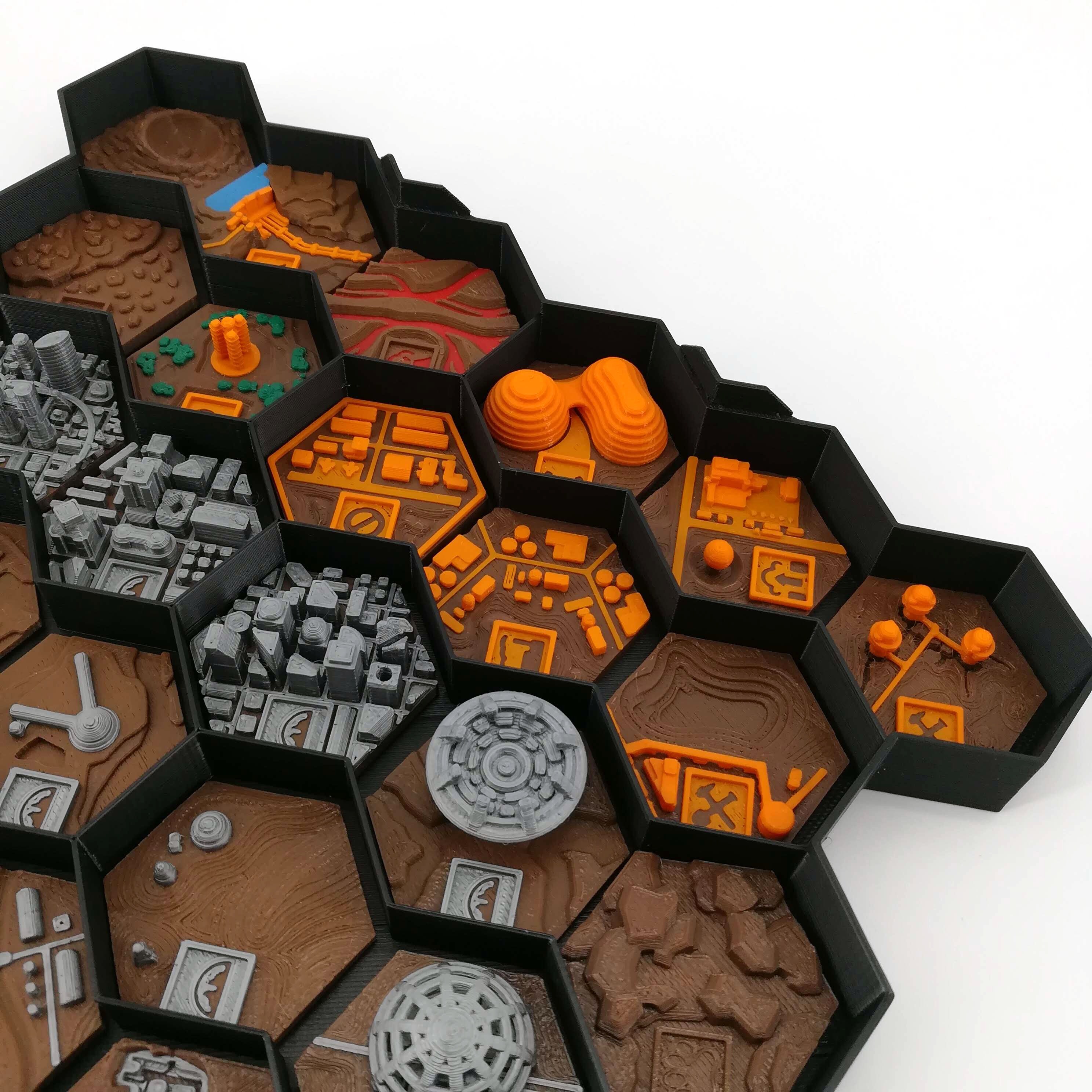 Terraforming Mars Tiles Big Box Upgrade Pack | Etsy