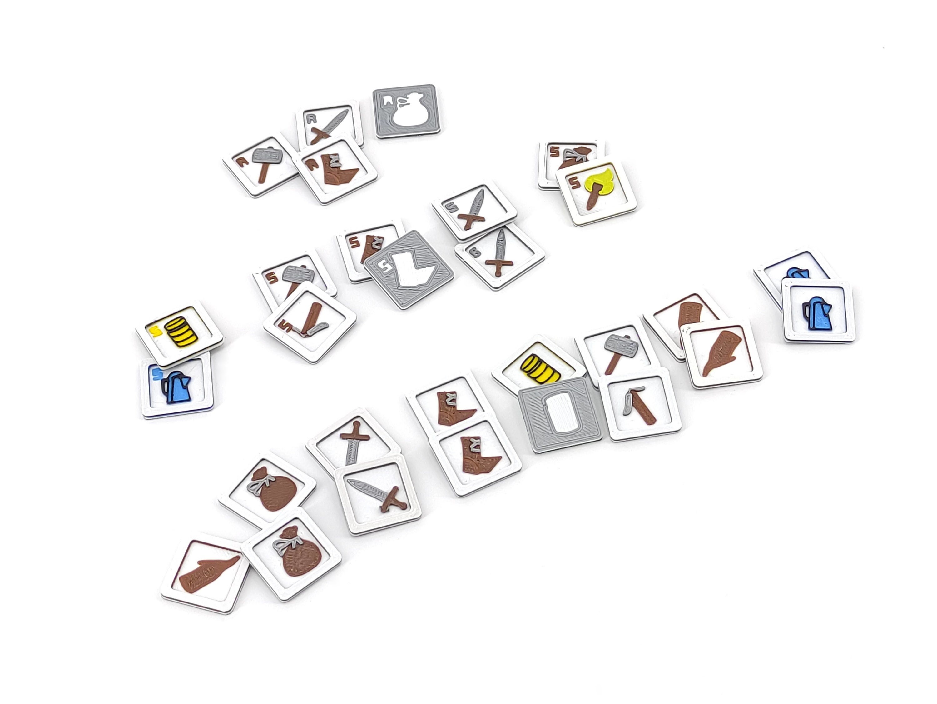 Root 3D Tokens 211 Pieces - Etsy Sweden