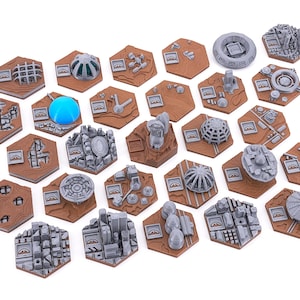 Terraforming Mars Tiles Pack - 97 Tiles - Etsy