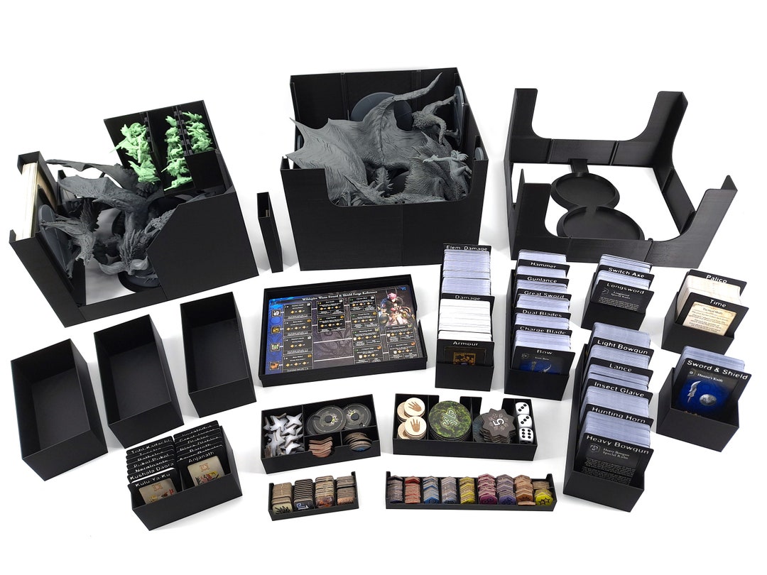 Monster Hunter World Board Game Insert - Etsy