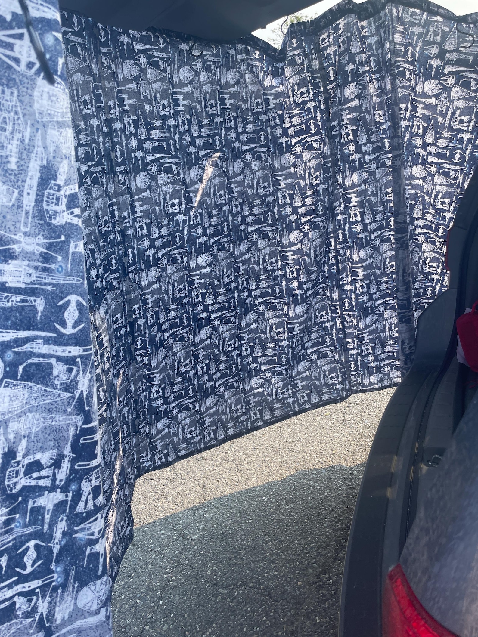 Minivan Trunk Privacy Screen - Etsy