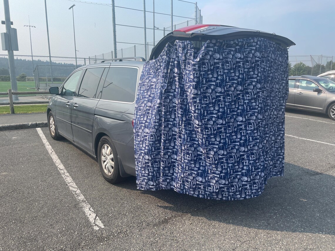 Minivan Trunk Privacy Screen - Etsy