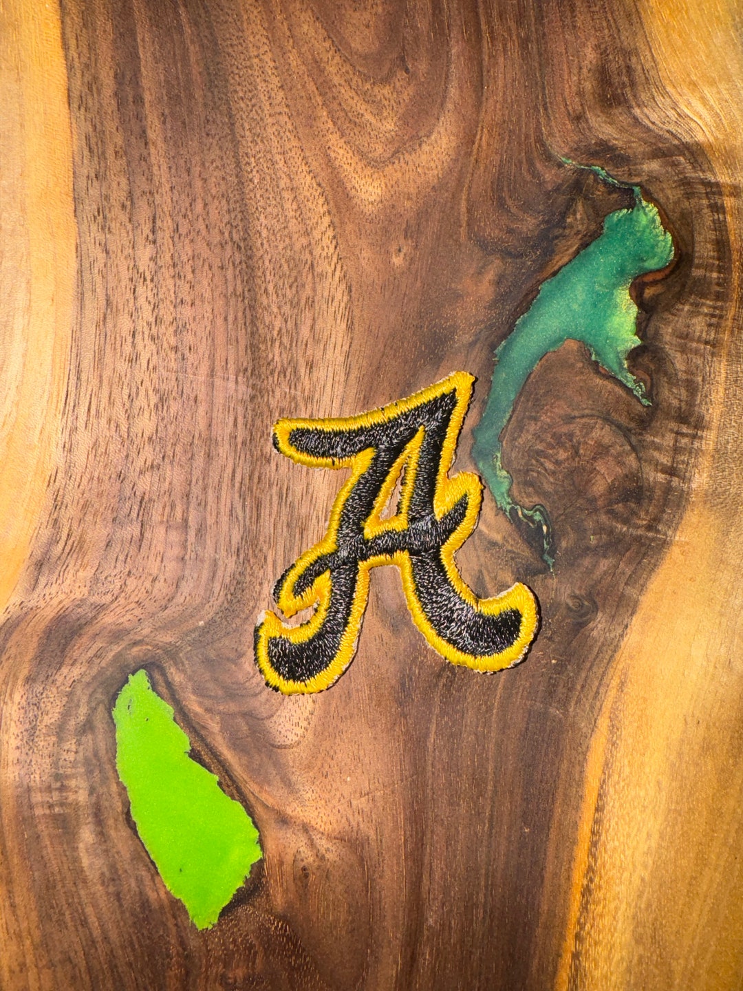 Vintage Alabama Crimson Tide "a" Letter Patch - Retro Collegiate ...