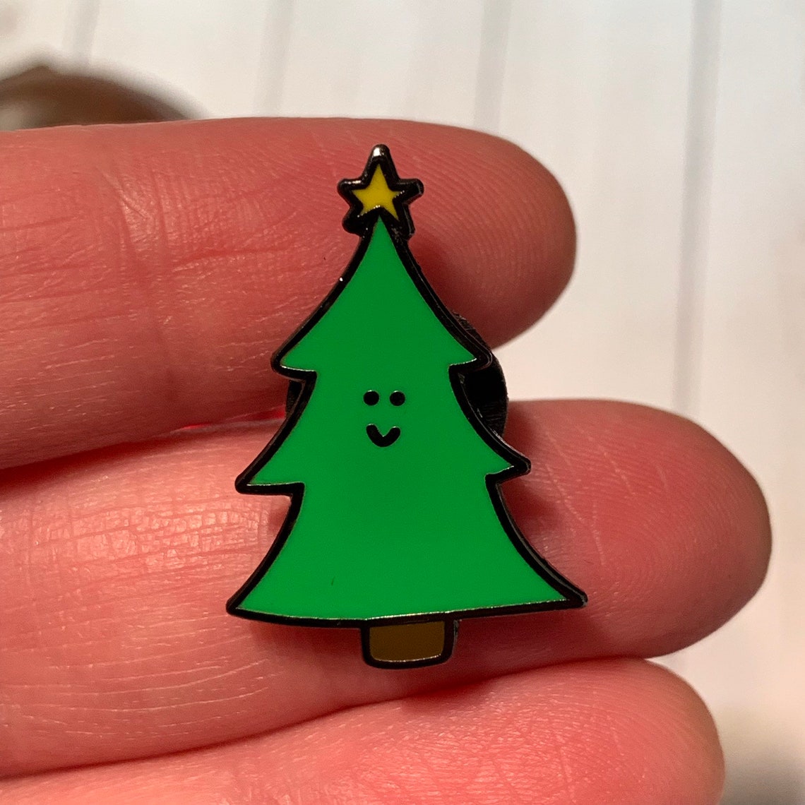 Oh Christmas Tree Enamel Pin - Etsy