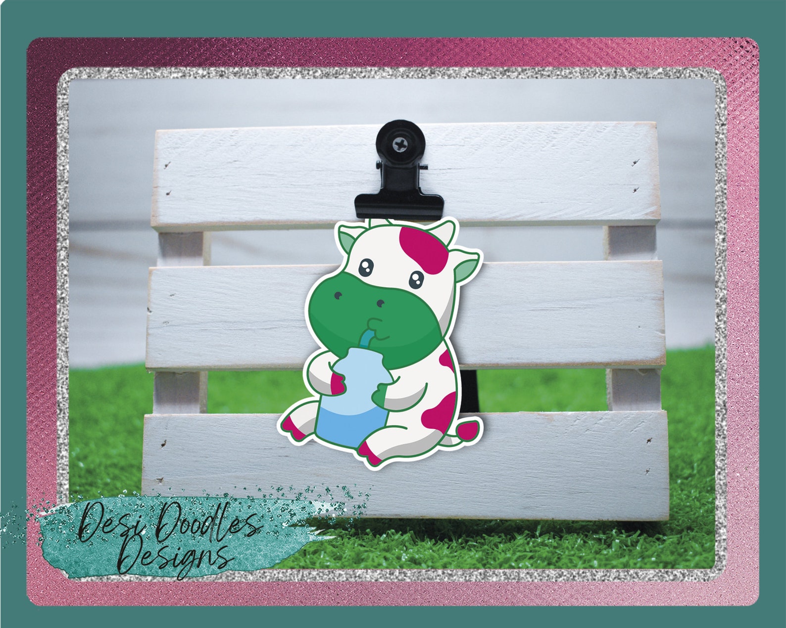 Fruit Cow Stickers Cow Decals for Cars Cute Birthday Gift - Etsy