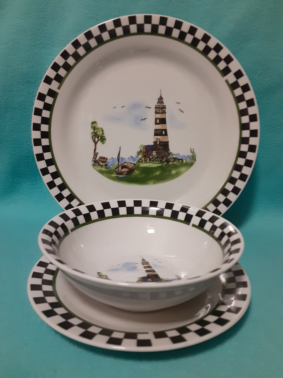 Alco Industries plate set | Etsy