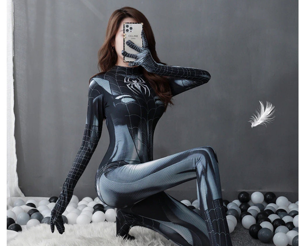 Black Spider Woman Costume