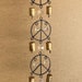 Iron Peace Sign Crystal Wind Chime Sun Catcher - Etsy