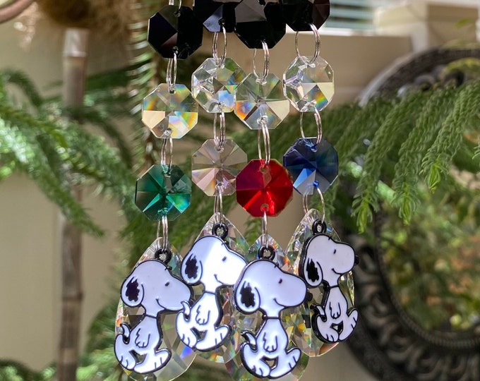 Stained Glass Snoopy/woodstock/best Friends - Etsy