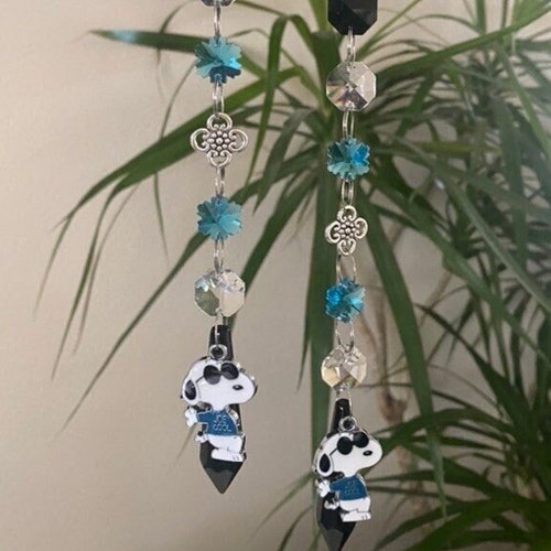 Snoopy Ornament Bling Sun Catcher Car Hanger - Etsy