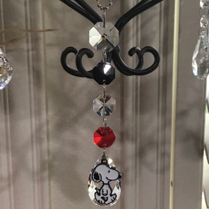 Snoopy Bling Sun Catcher Car Hanging Ornament - Etsy