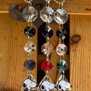 Snoopy Bling Sun Catcher Car Hanging Ornament - Etsy