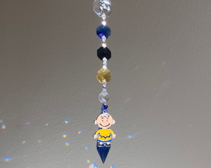 Charlie Brown and Snoopy Bling Ornament Sun Catcher Car Hanger - Etsy