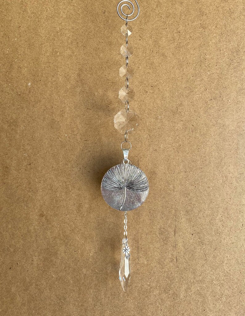 Dandelion Crystal Sun Catcher Mobile | Etsy