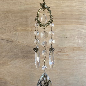 Beautiful Hand Strung Victorian Mobile With Large Crystal Prism - Etsy