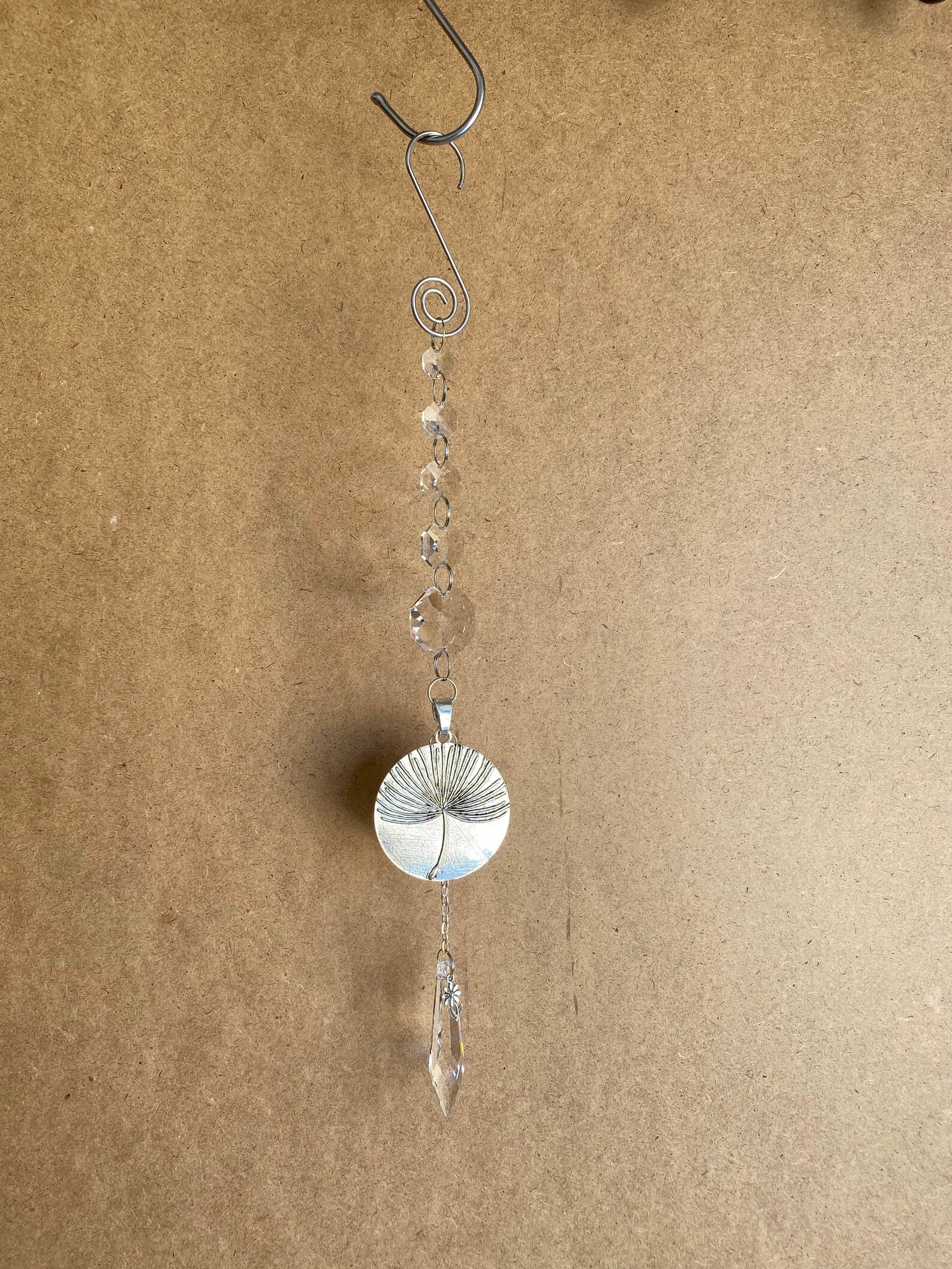 Dandelion Crystal Sun Catcher Mobile - Etsy