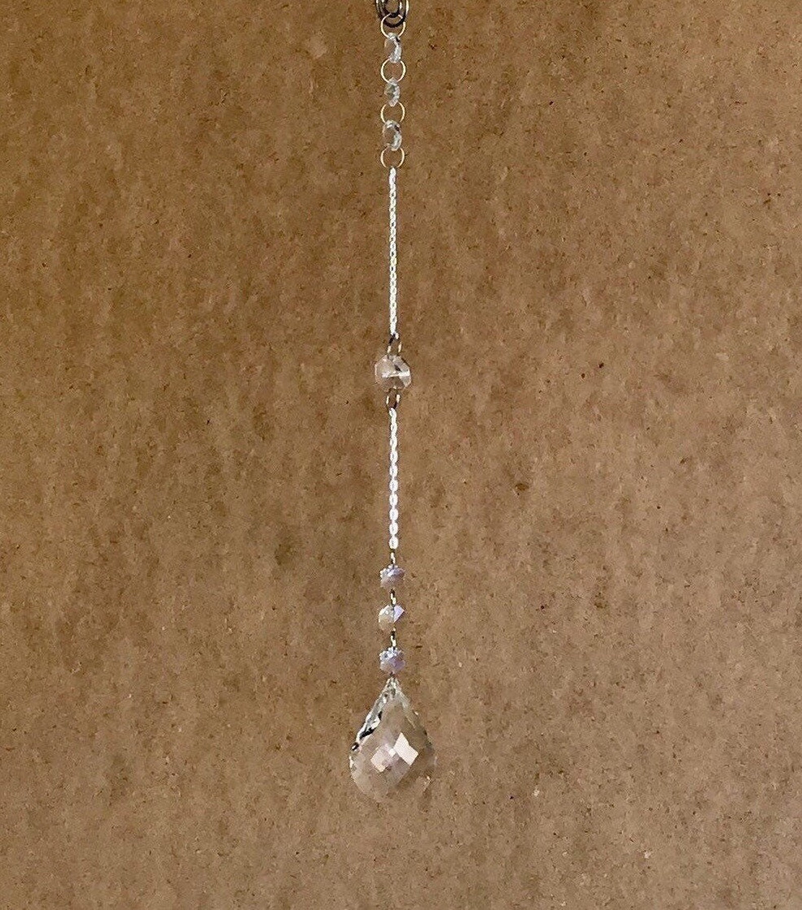 17 Crystal Sun Catcher Window Hanger With Huge 3 | Etsy