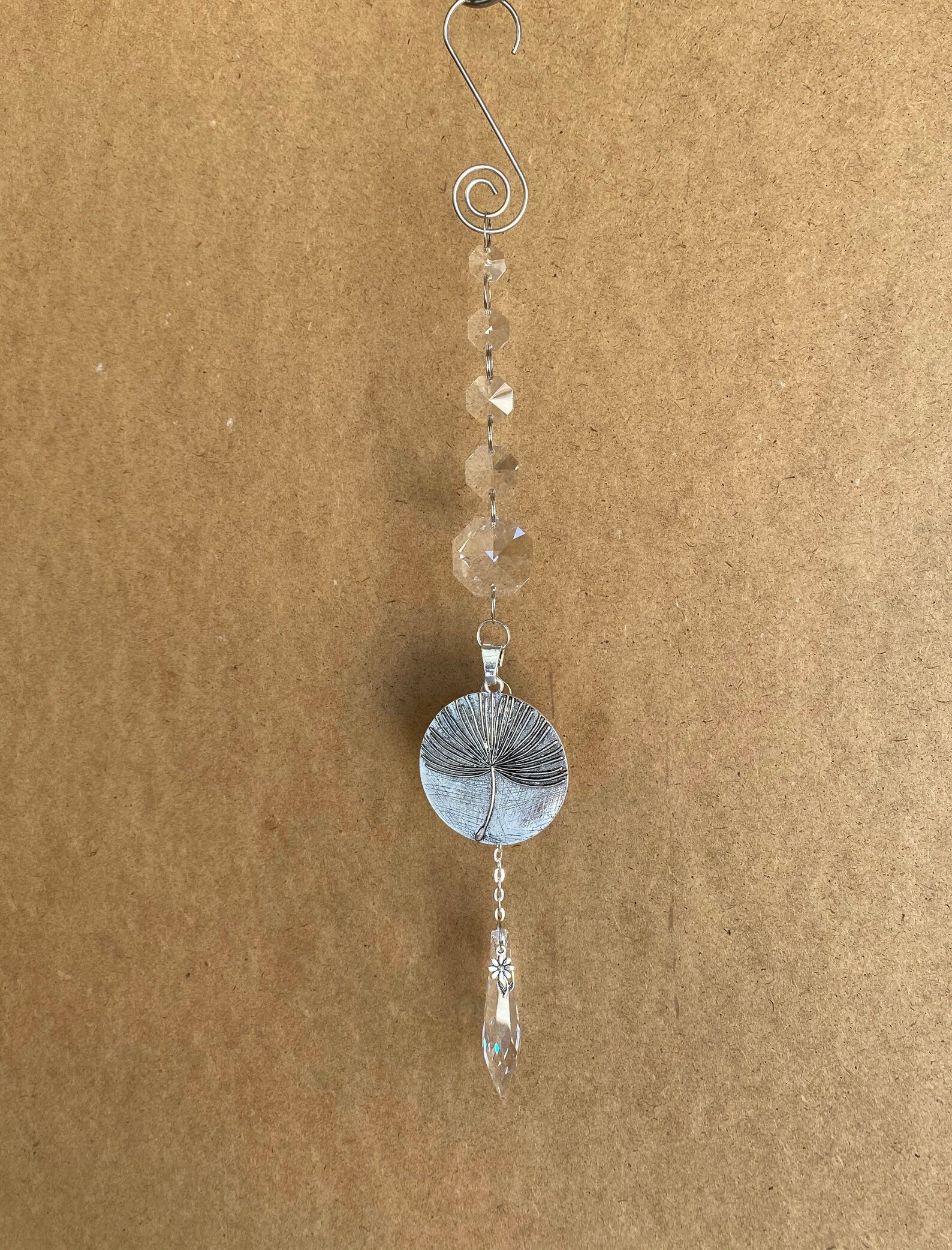 Dandelion Crystal Sun Catcher Mobile - Etsy
