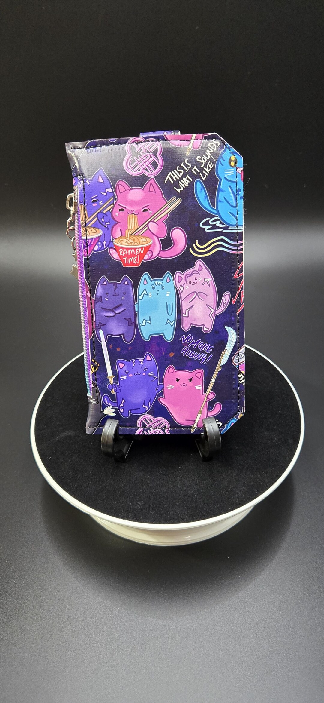Purse Pal / Kitty Hunters / Singing Guardians/ Slim Wallet / - Etsy