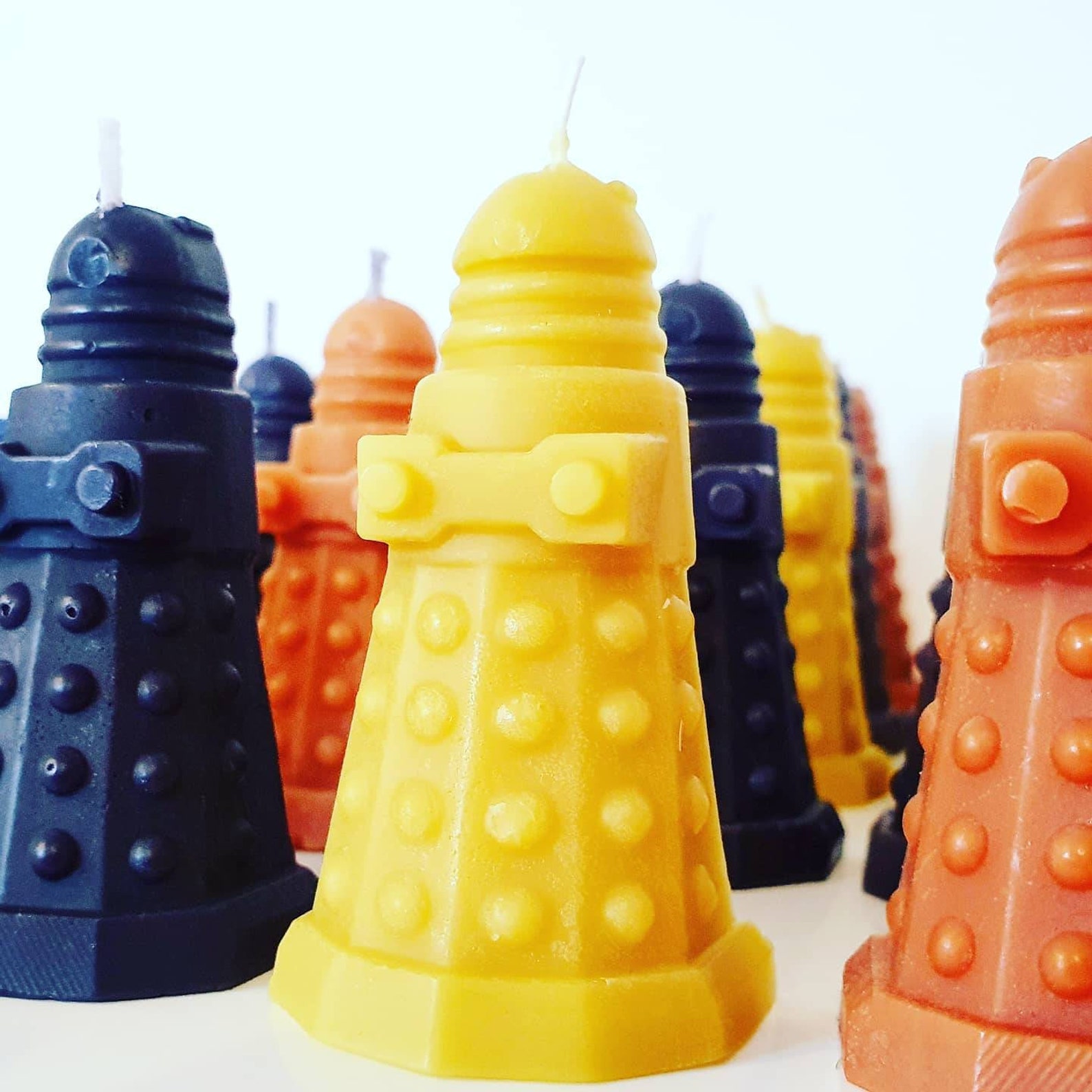 2 X Dr Who Candle Dr Who Birthday Candle Tardis Candle | Etsy