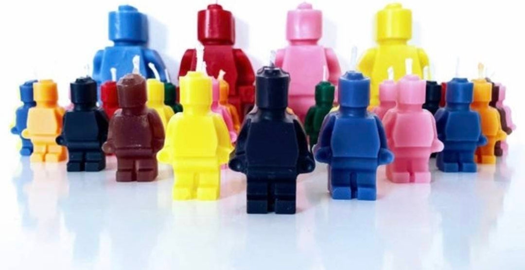 Robot Candles Robot Theme Robot Gift Robot Lover Robot Cake Topper ...