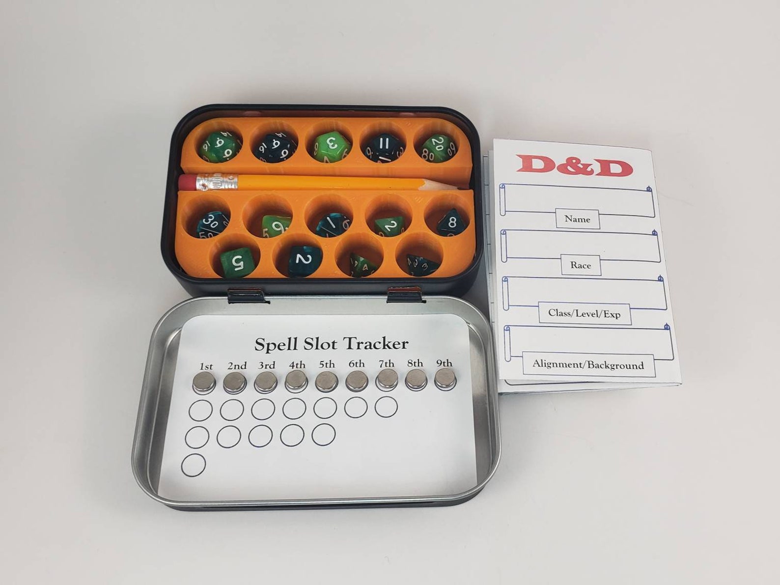 Pocket Tabletop Gaming Kit - Includes Dice - Etsy
