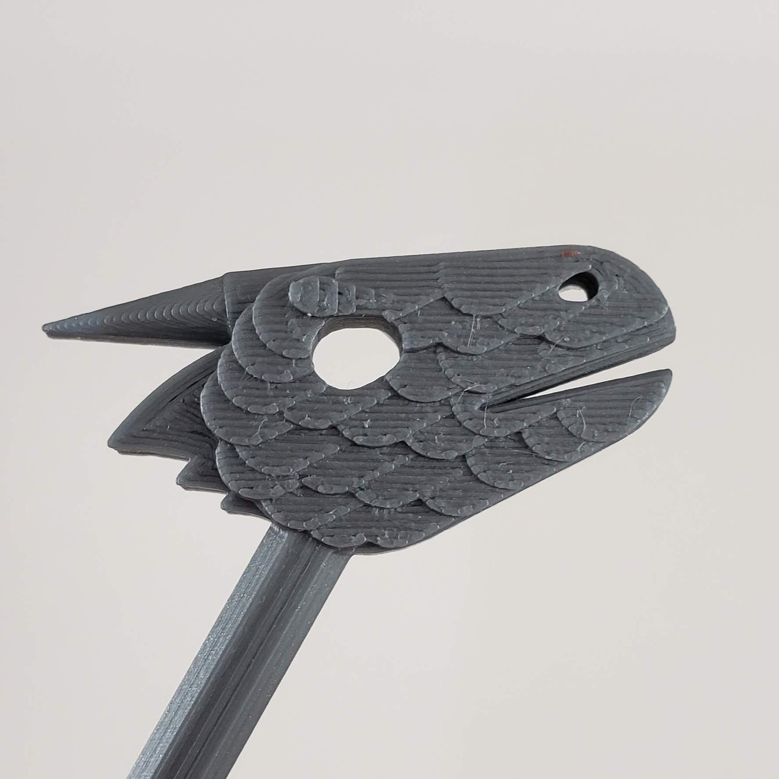 3D Printed Dragon Ring Distaff - Etsy