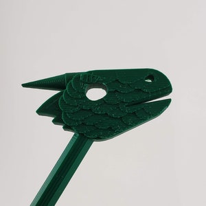 3D Printed Dragon Ring Distaff - Etsy