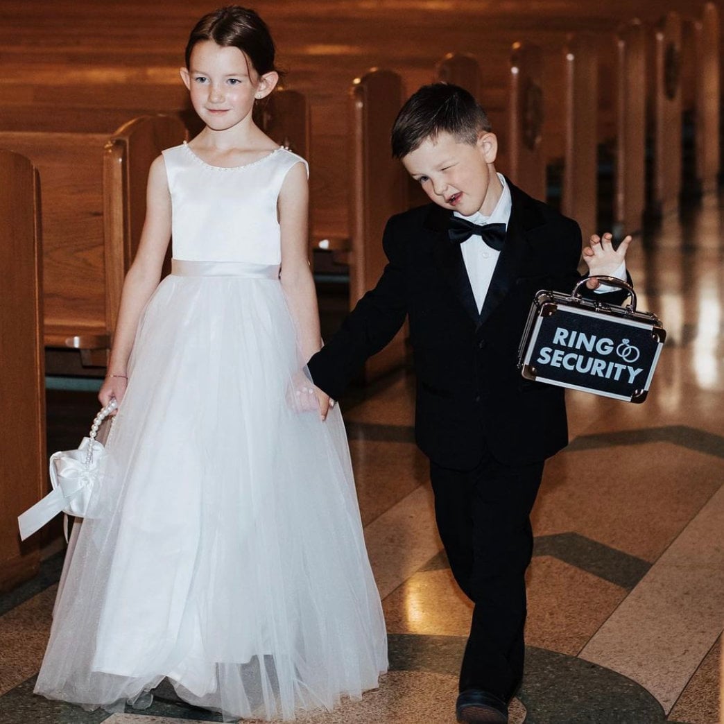 RING SECURITY Briefcase Set, Ring Bearer Box Set, Ring Bearer Security ...
