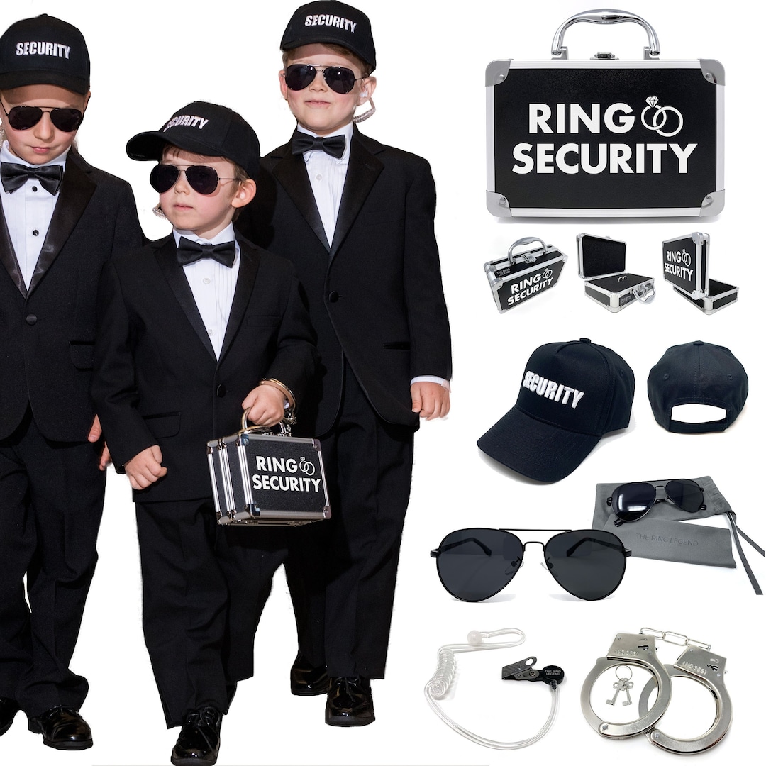RING SECURITY Ultimate Package, Ring Bearer Box Set, Ring Bearer ...