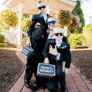 Ring Security Set, Ring Bearer Box Set, Ring Bearer Security, Ring ...