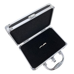 RING SECURITY Briefcase With Ring Holder Inside - Ring Bearer Case ...