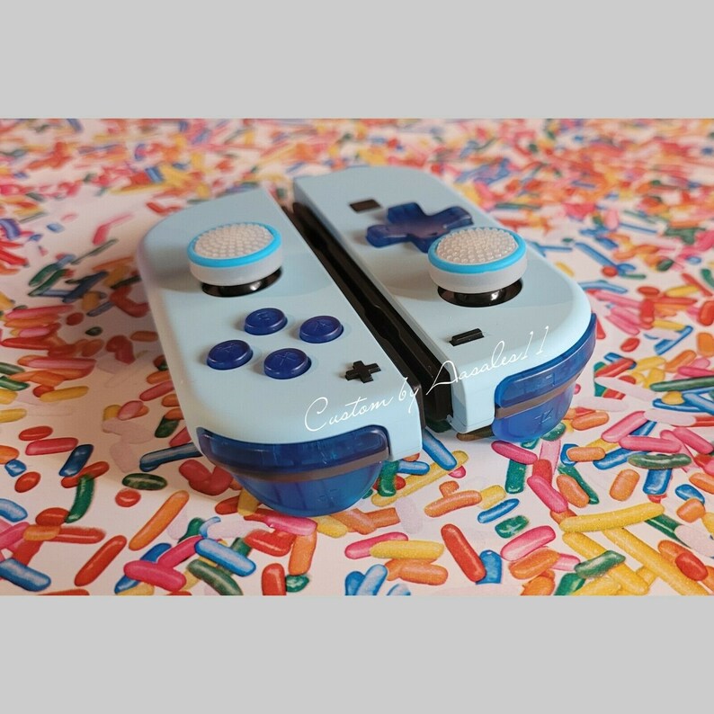 Nintendo Switch Joy-con Controllers Custom Pastel Blue Soft - Etsy