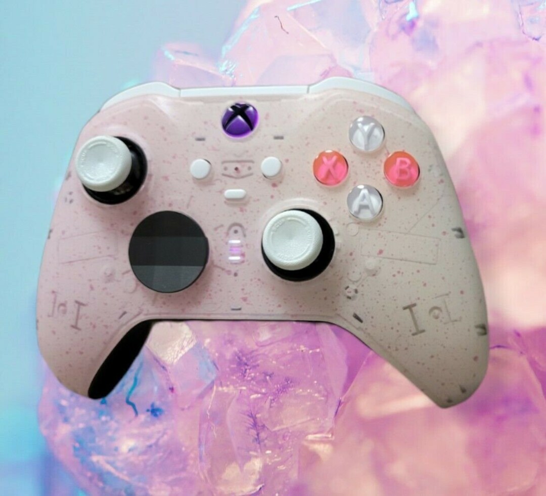 Wow Xbox Elite Series 2 Wireless Controller Custom Ombre&splatter Pink ...