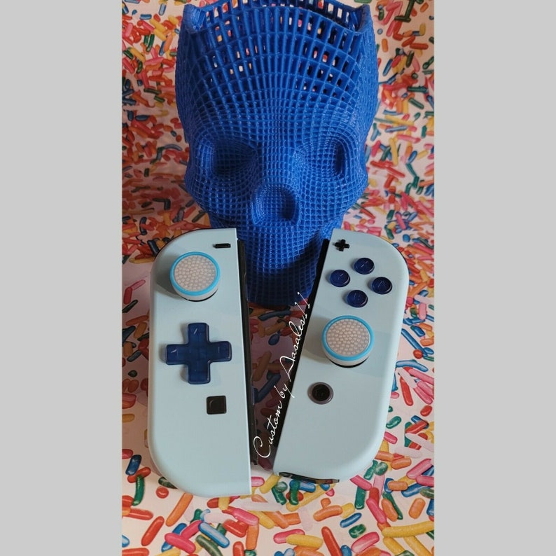 Nintendo Switch Joy-con Controllers Custom Pastel Blue Soft - Etsy