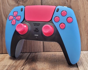 WOW Playstation/ps5 Custom Controller Spiderman W/red Splatter ...