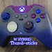 Xbox One Elite Wireless Controller Custom Ombre & Splatter Blue Led W ...