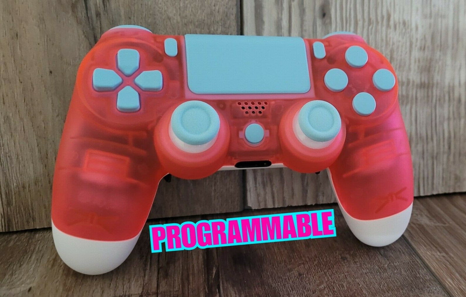 Playstation Ps4 Custom Miami Vice Controller Pastel Blue | Etsy