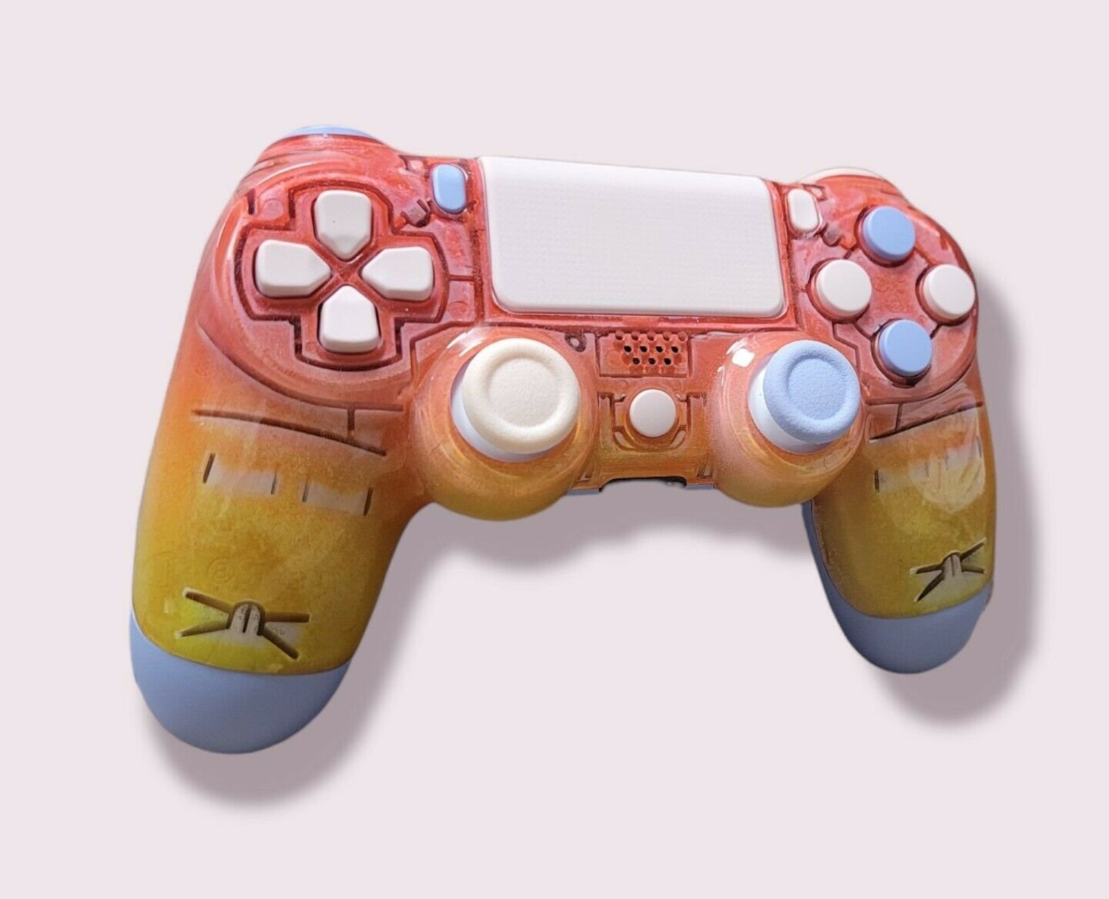 Wow Playstaion/ps4/v2 Custom Controller Pastel/ombre Sunset - Etsy