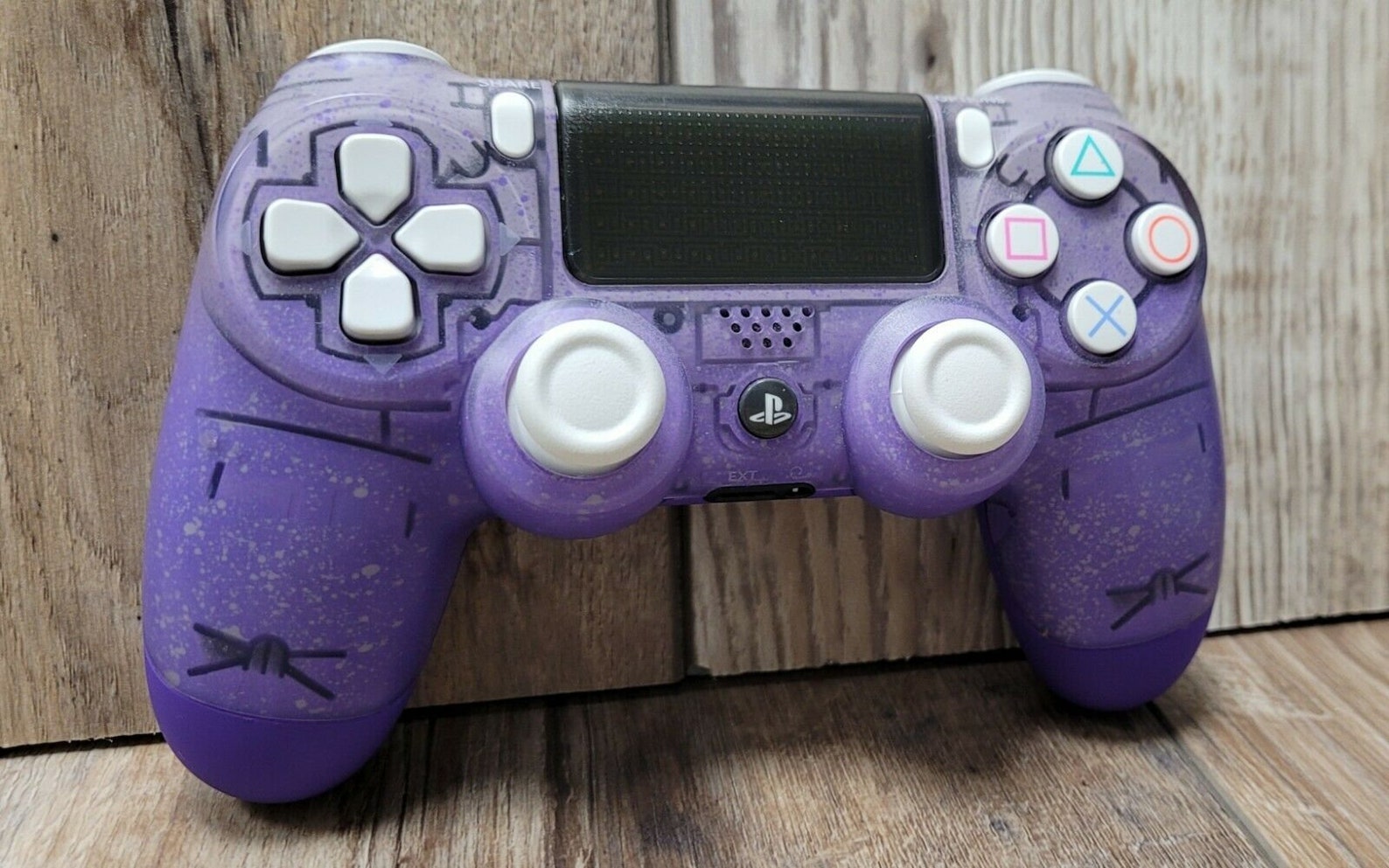Wow Playstaion/ps4/v2 Custom Controller Purple Haze Matte Face - Etsy