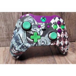 Xbox One Elite Wireless Controller Custom Joker Hahahahaha Soft Touch ...