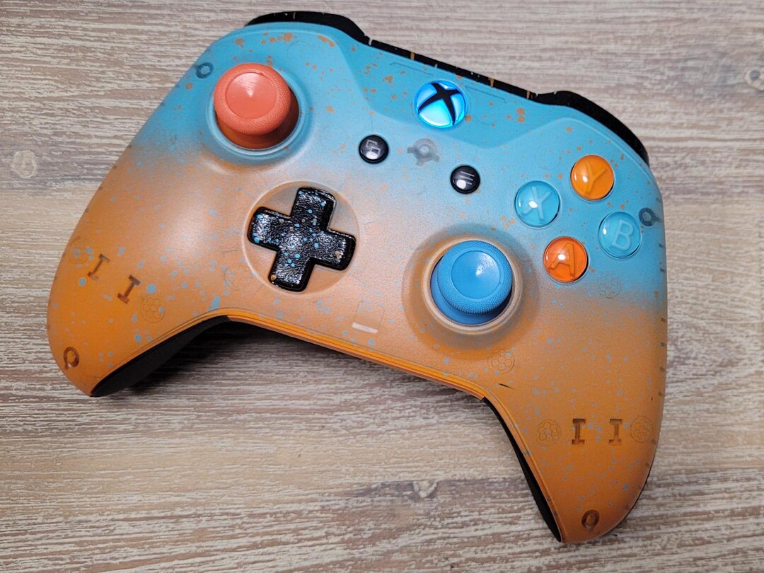Xbox One S Model 1708 Wireless Controller Custom Slurpee Face Plate ...