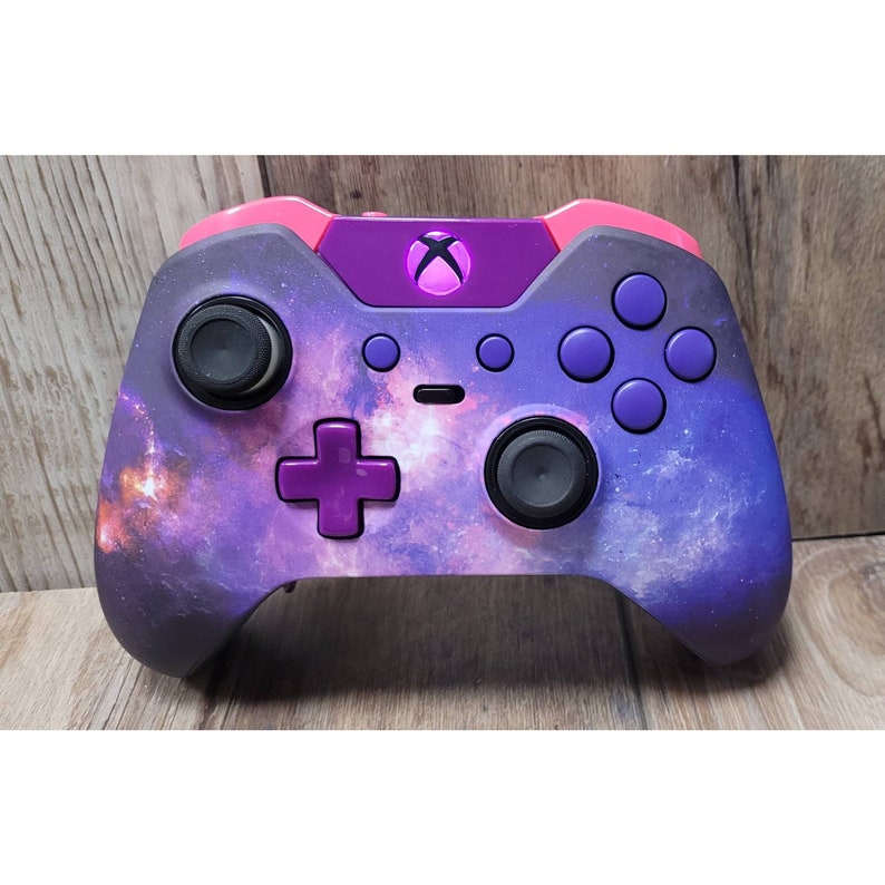 Xbox One Elite Wireless Controller Custom Galaxy Soft Touch - Etsy