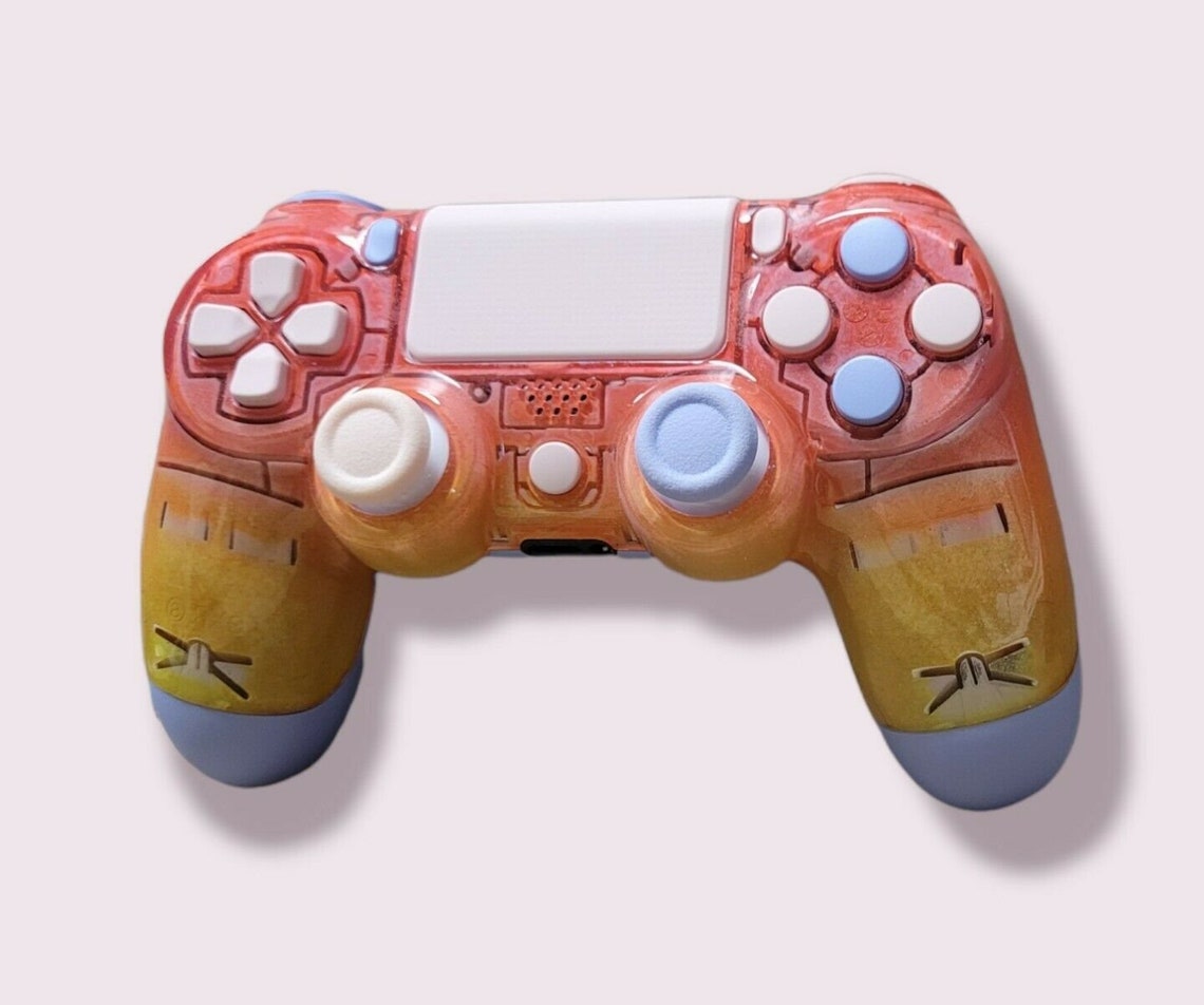 Wow Playstaion/ps4/v2 Custom Controller Pastel/ombre Sunset - Etsy