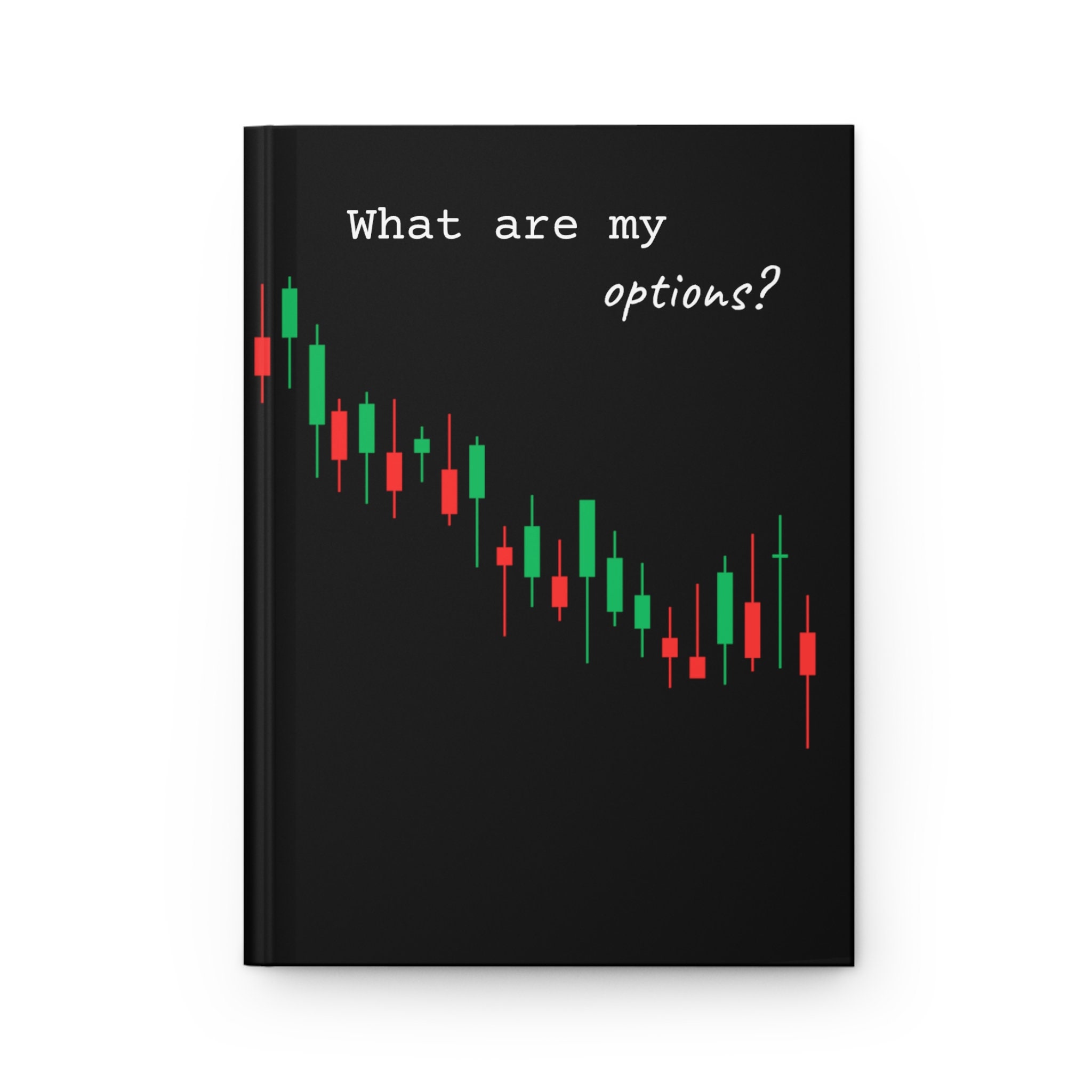 Options Trading Hardcover Journal, Stock Market Gift Notebook, Investor ...