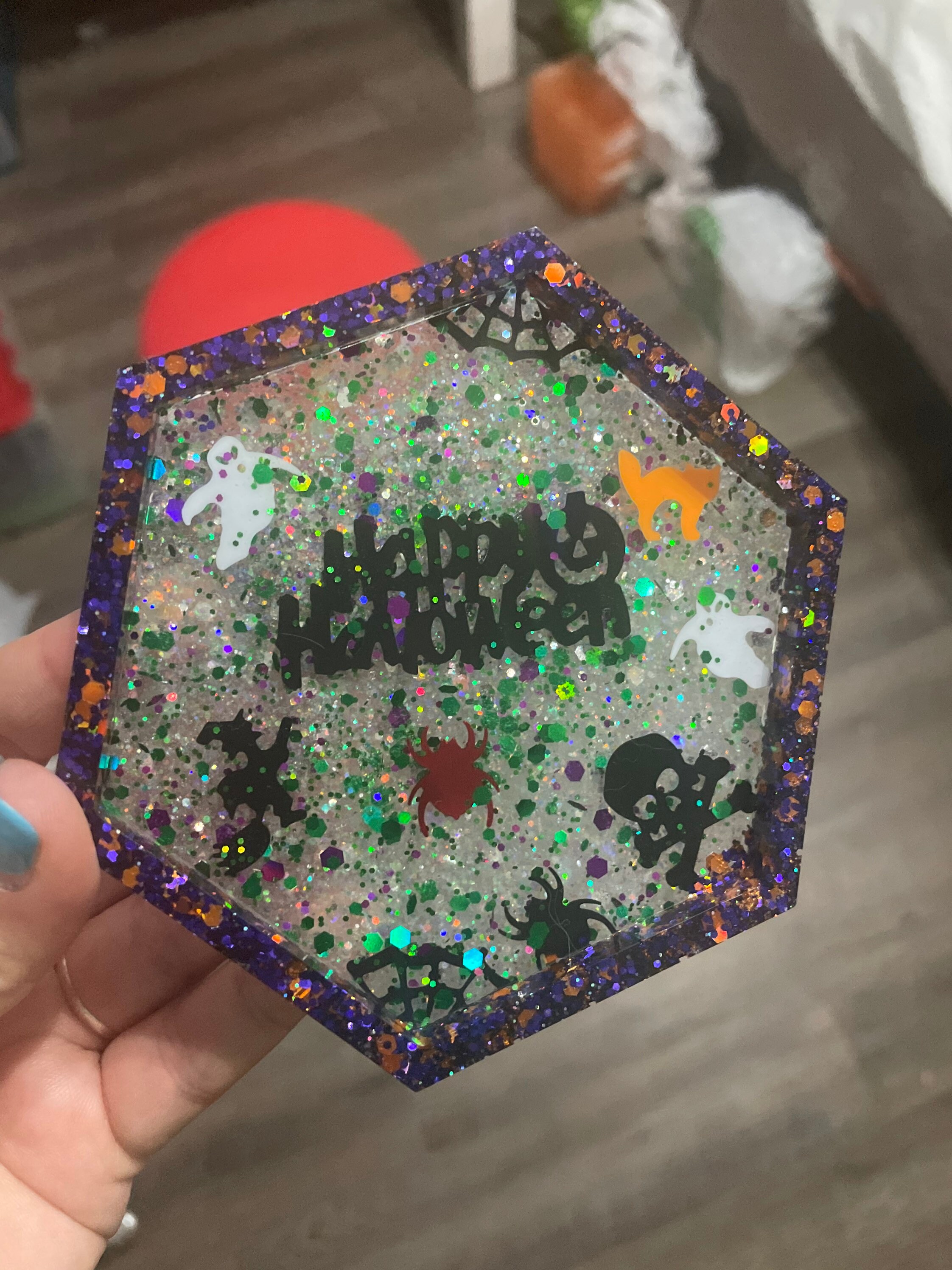 Custom Resin Coaster Made to Order Coaster Name Sports - Etsy